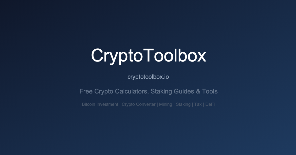 Best Crypto Exchanges 2026 — Top Platforms Compared | CryptoToolbox